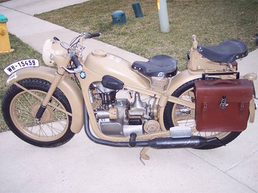 WWII BMW R35 Restored Motorcycle - Relics of the Reich Museum - Relics ...